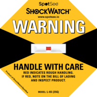 SpotSee | ShockWatch® 2 Indicator & Ring Label - 50G (Red)