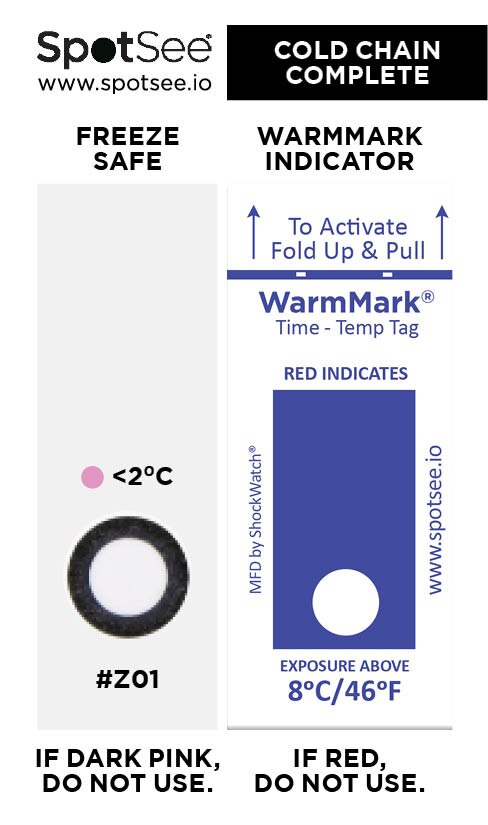 SpotSee | Cold Chain Complete 2FS - WM 8/46-Single Window